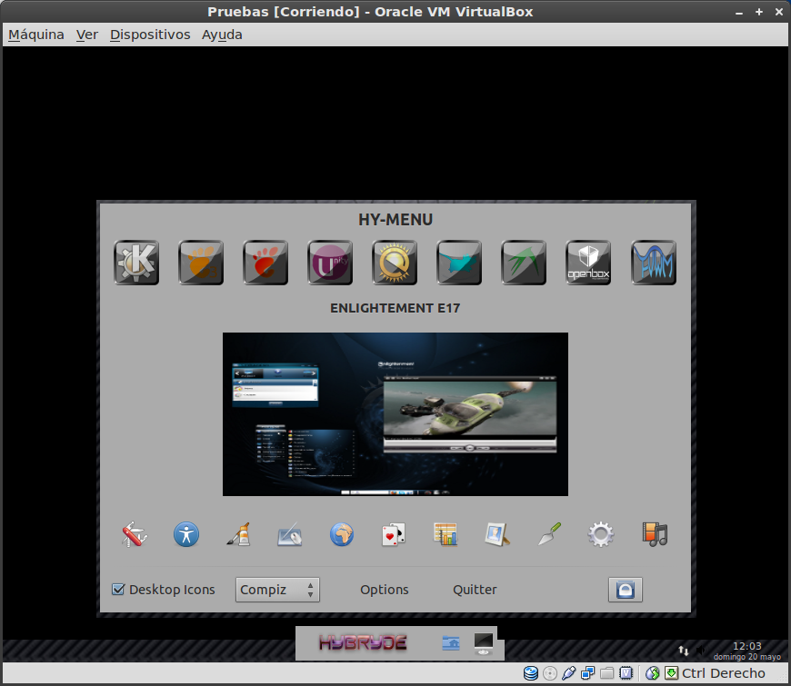Revolucionario Linux Hybryde 1 basado en Kubuntu 12.04 LTS – unoydostres.com